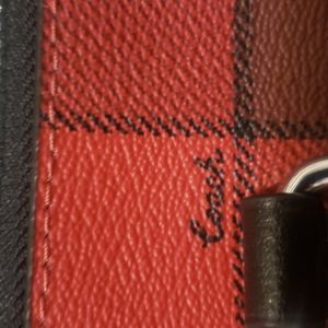 Coach | Bags | Coach Plaid Tote | Poshmark